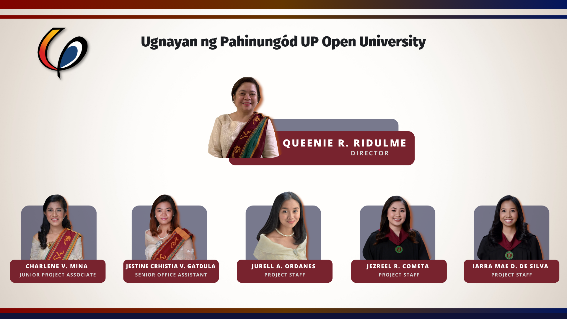 Organizational Structure – Ugnayan ng Pahinungód UPOU